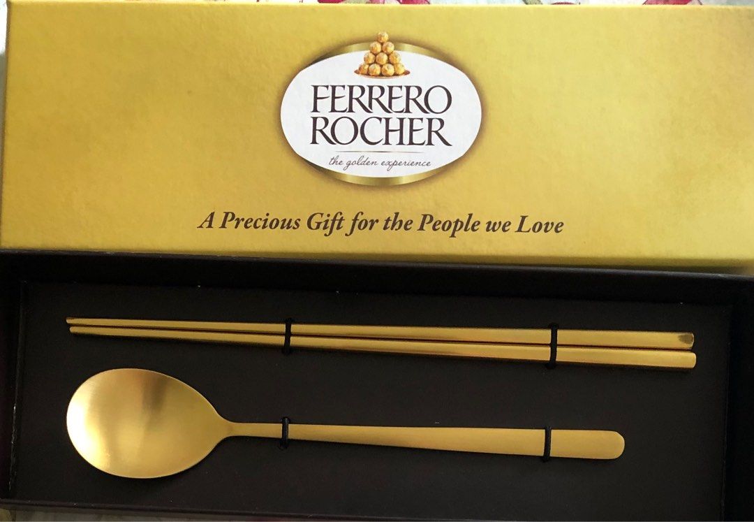Ferrero Rocher Stainless Steel Limited Edition cutlery Set, Furniture ...
