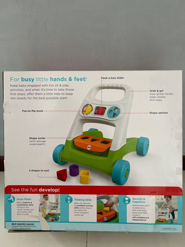 Fisher-Price Busy Activity Walker, Babies & Kids, Infant Playtime on ...