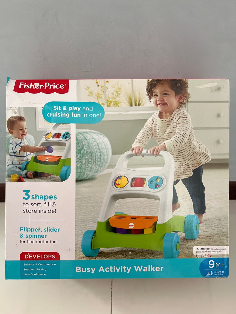 Fisher-Price Busy Activity Walker, Babies & Kids, Infant Playtime on ...