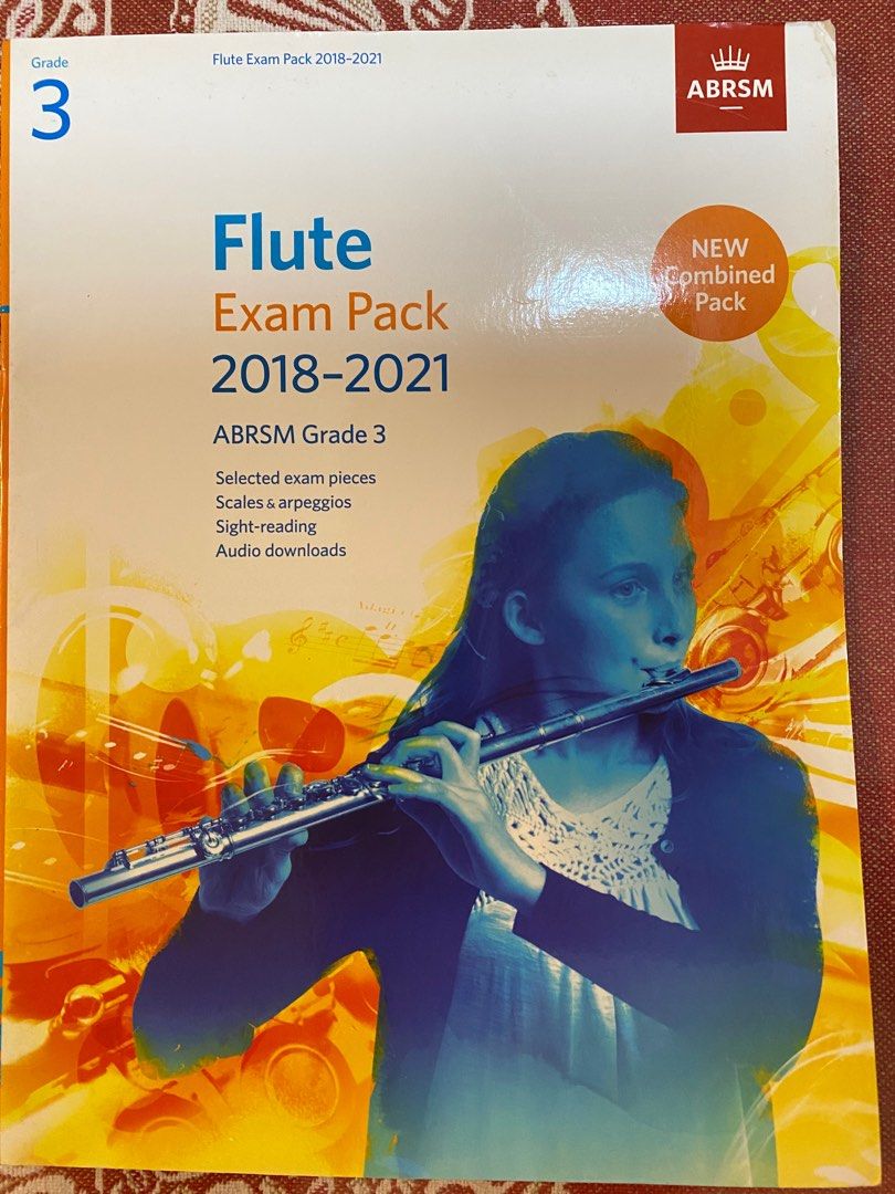 Flute Exam Pack ABRSM Grade 3, 興趣及遊戲, 音樂樂器 & 配件, 樂器配件 - Carousell