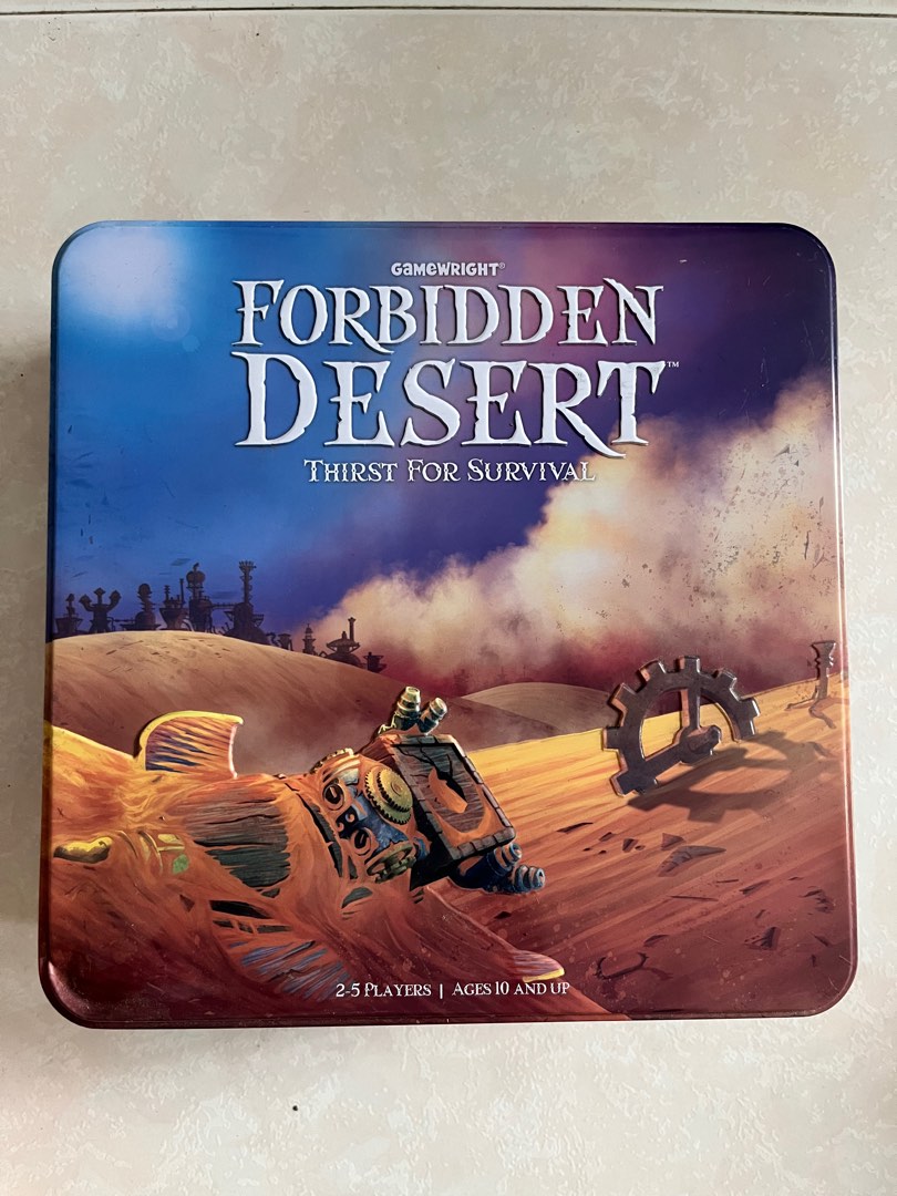 Forbidden desert board game, Hobbies & Toys, Toys & Games on Carousell