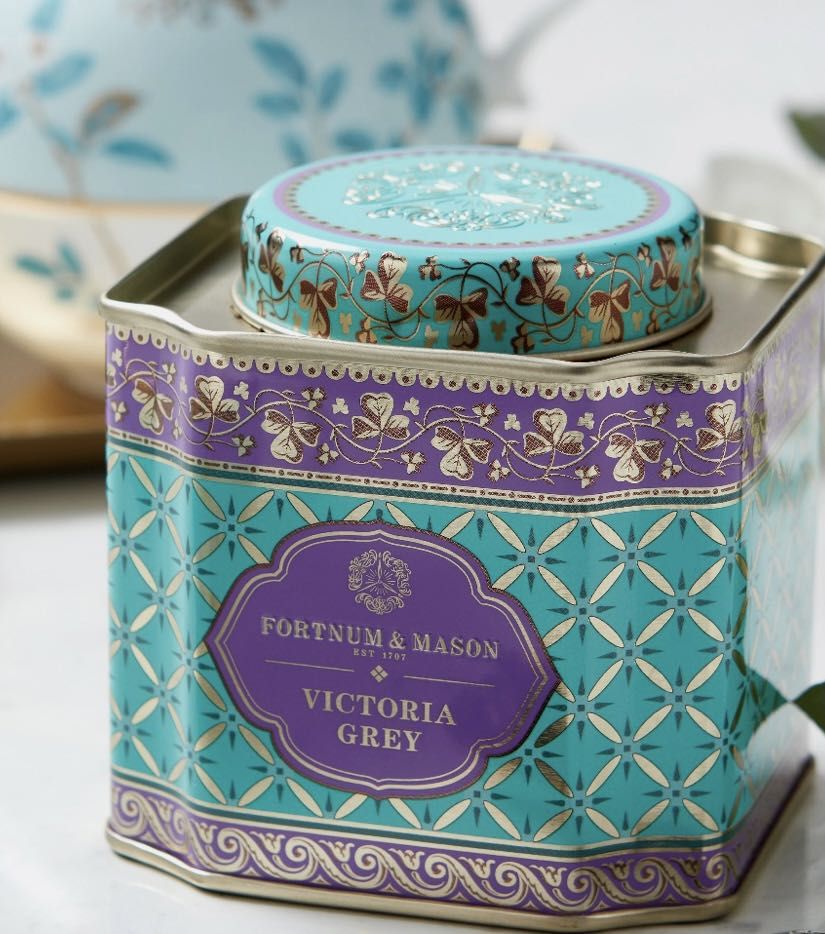 Fortnum & Mason Tea Victoria Grey Tea罐裝 現貨, 嘢食 & 嘢飲, 飲料 - Carousell