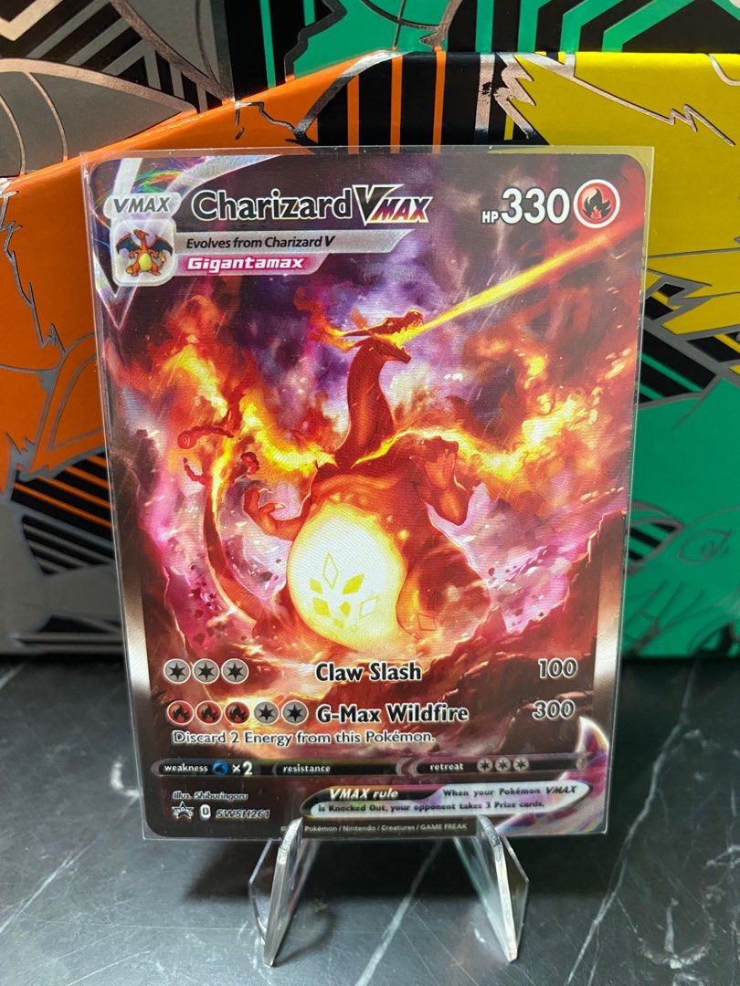 [FREE MAILING] Charizard Vmax Full Art Alternate Art AA UPC Ultra ...