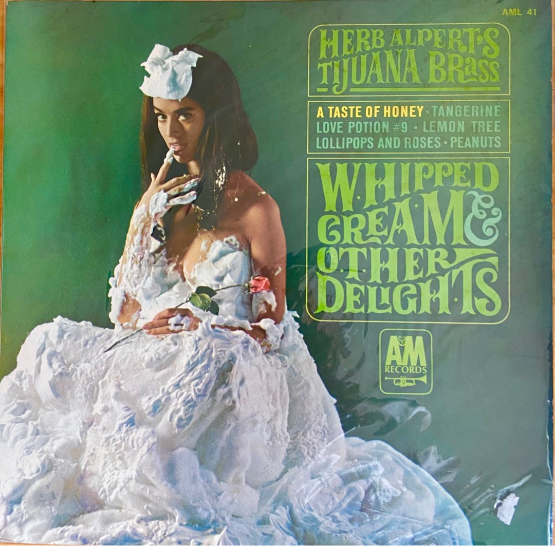 Fs Herb Alpert Whipped Cream And Other Delights Vinyl Record Lp Plaka Audio Other Audio