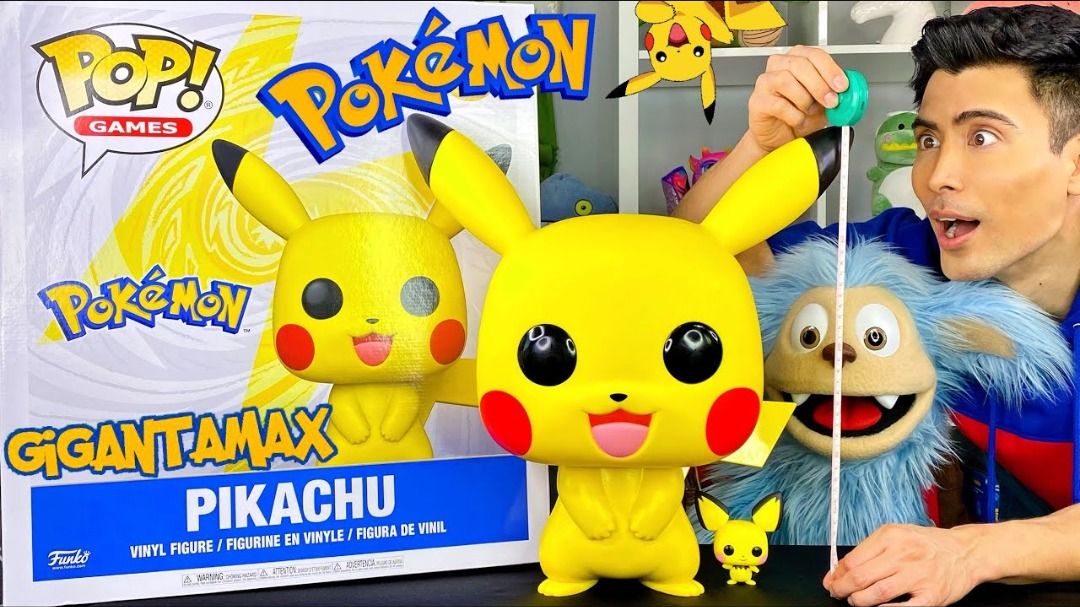 Funko pop 18 inch pikachu pokemon, Hobbies & Toys, Toys & Games on ...