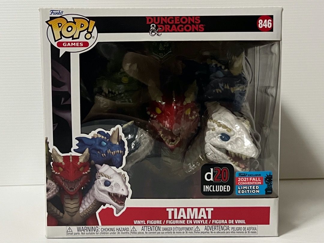 Funko POP! TIAMAT #846 (DUNGEONS & DRAGONS), Hobbies & Toys, Toys & Games on Carousell