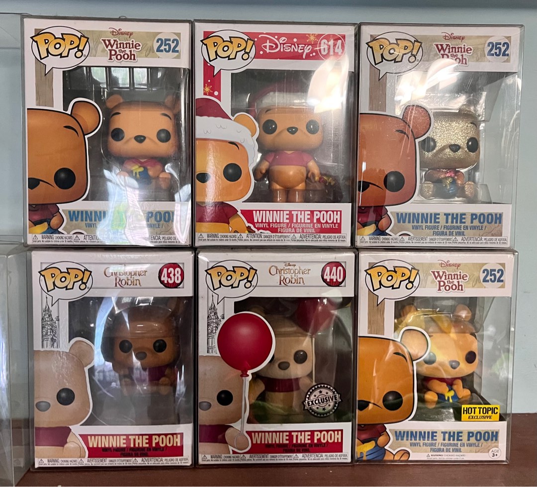 Funko Pop Winnie the Pooh collection - set of 6 assorted $400 / Blue ...