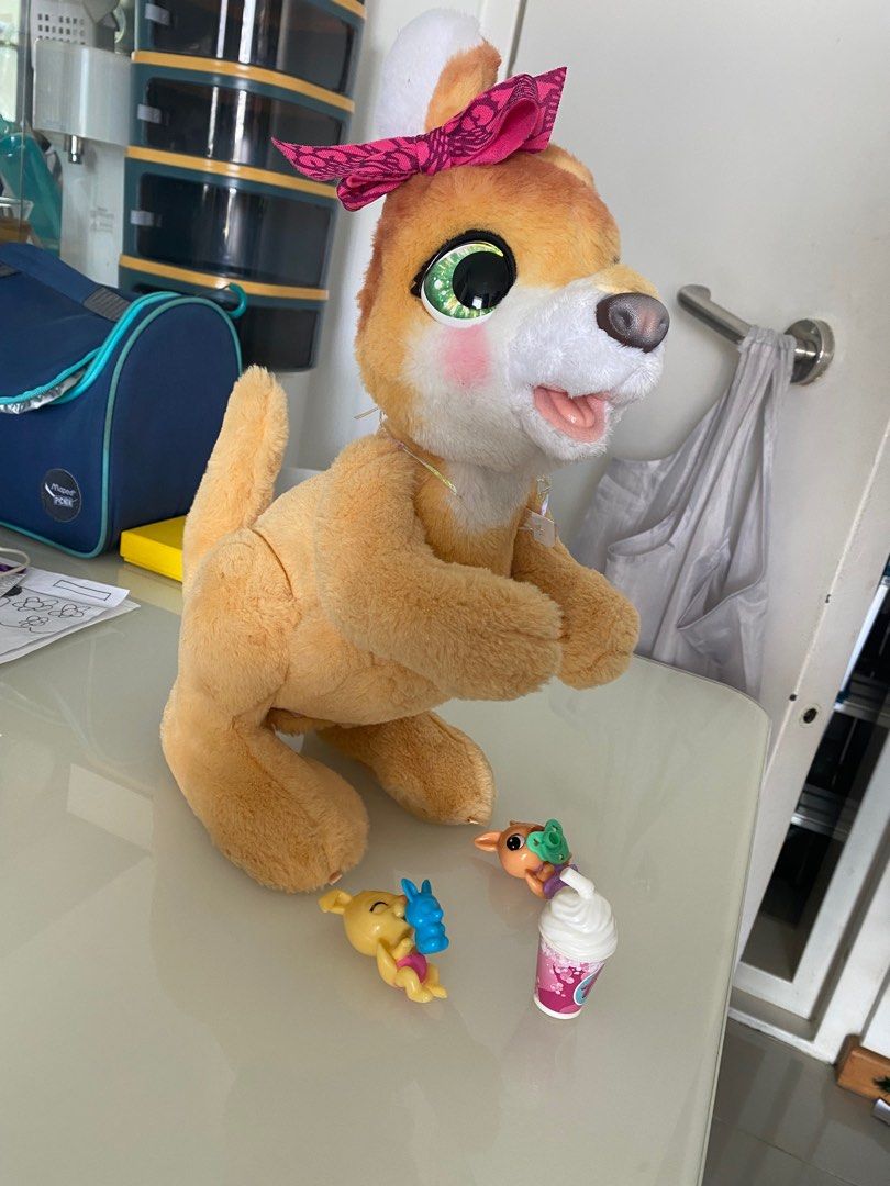 furReal Mama Josie Kangaroo Toy, Hobbies & Toys, Toys & Games on Carousell
