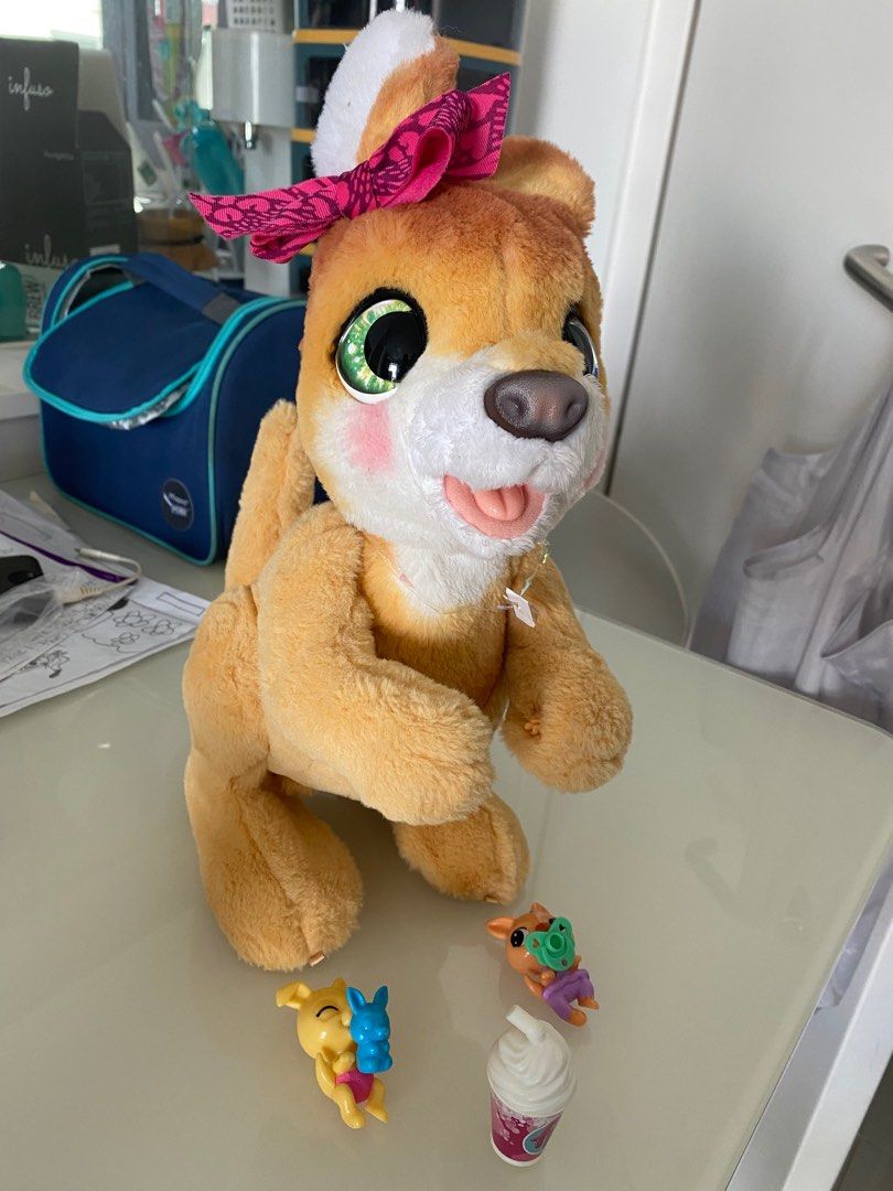 furReal Mama Josie Kangaroo Toy, Hobbies & Toys, Toys & Games on Carousell