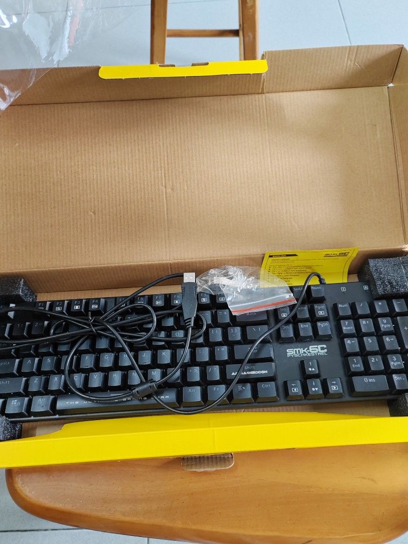 Gaming keyboard, Computers & Tech, Parts & Accessories, Computer ...
