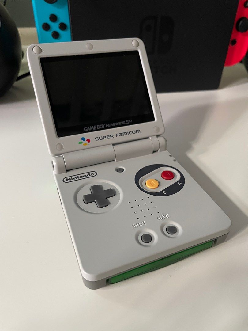 Gameboy Advance SP Super Famicon Edition with IPS display, Video Gaming ...