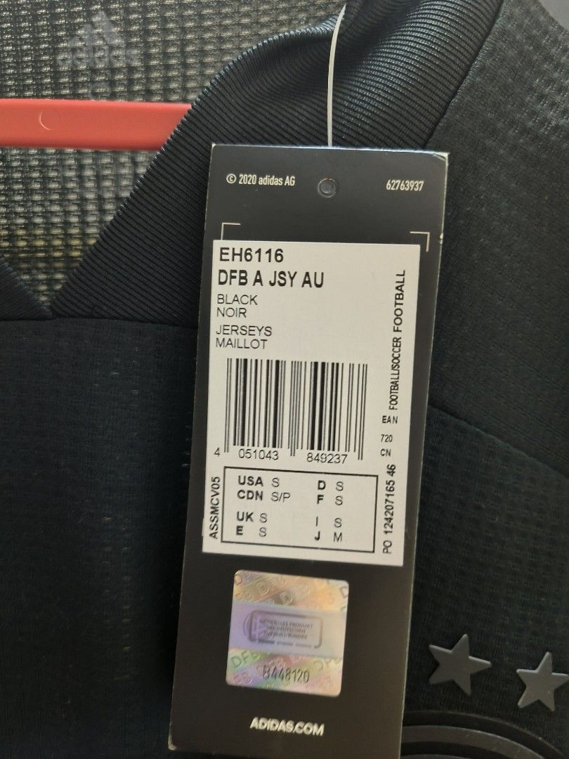 Germany Away Jersey 2020 PI, Men's Fashion, Activewear on Carousell