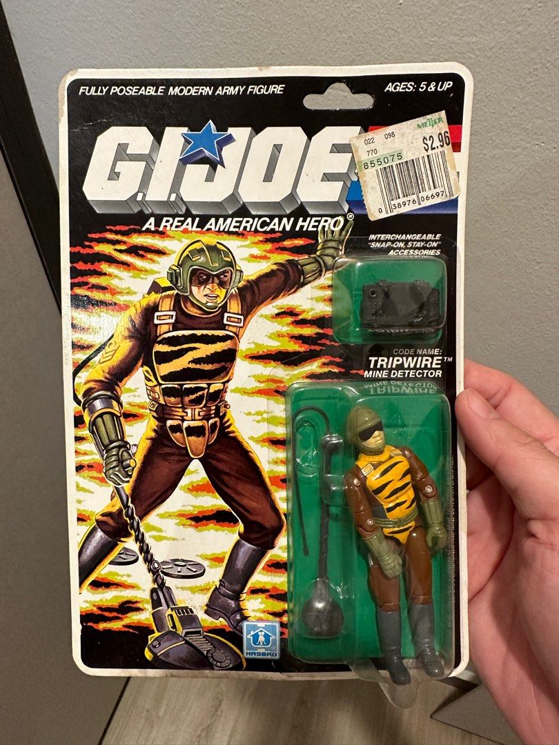 Gi Joes vintage TigerForce Tripwire MOC, Hobbies & Toys, Toys & Games ...