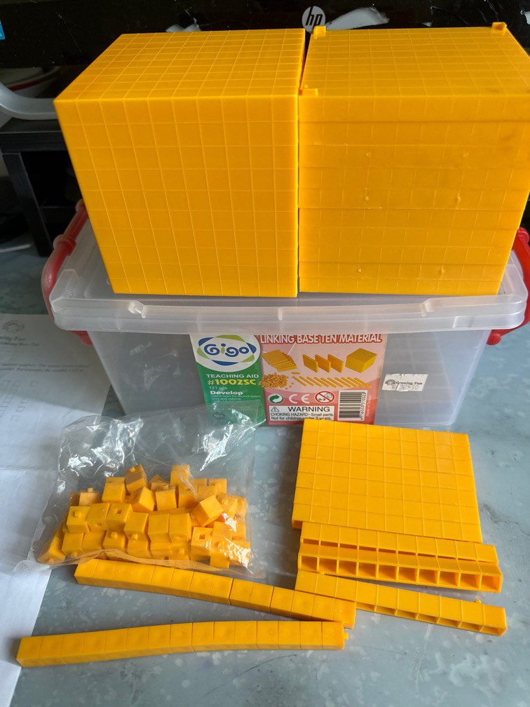 Gigi - linking base Ten Material, Hobbies & Toys, Toys & Games on Carousell