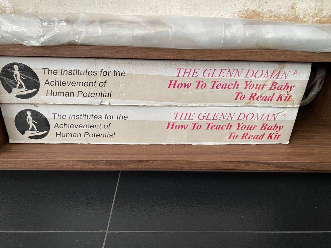 Glenn Doman How to Teach Your Baby to Read / Math kit, Hobbies & Toys ...