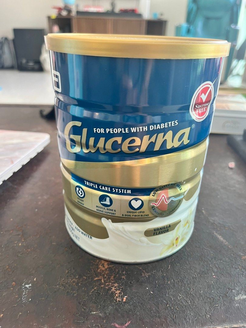Glucerna milk powder for elders, Food & Drinks, Beverages on Carousell