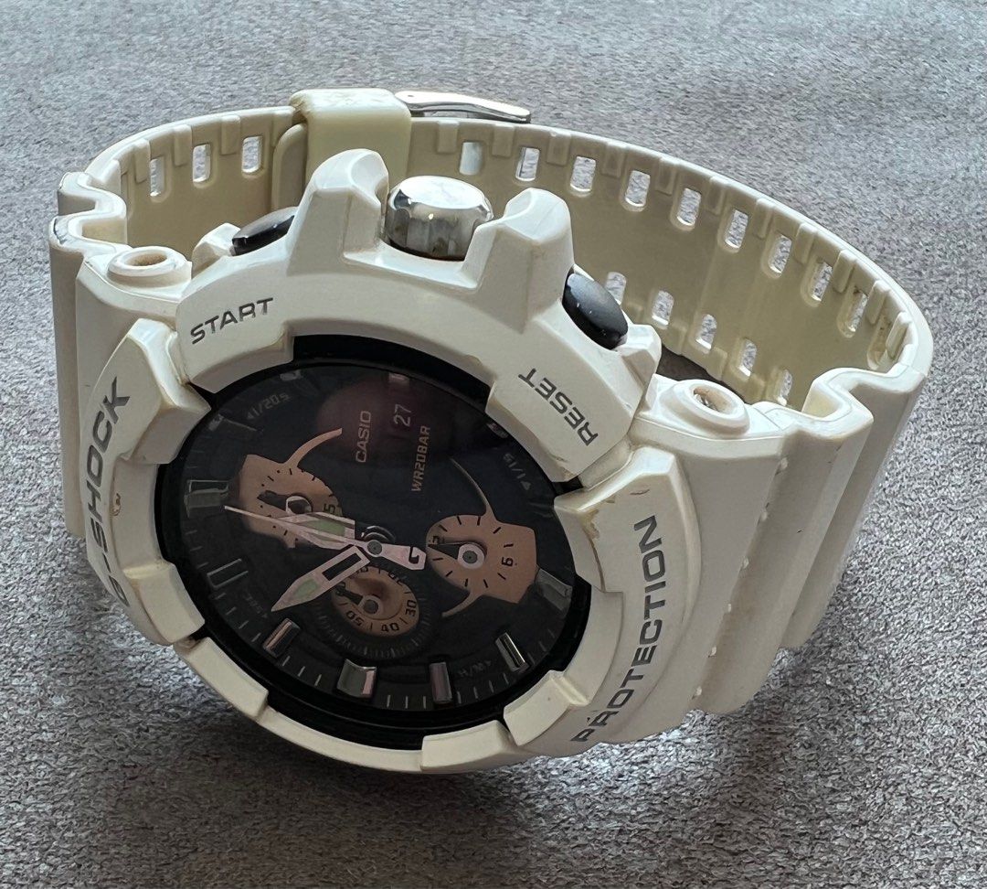 G-Shock White Gold, Men's Fashion, Watches & Accessories, Watches on ...