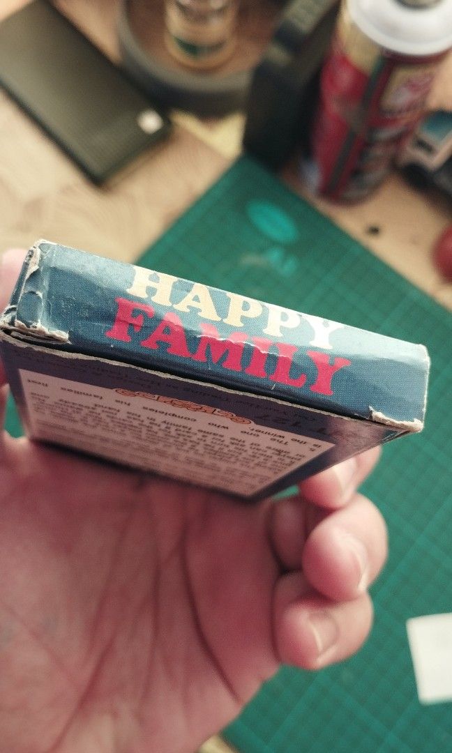 HAPPY FAMILY CARD GAME, Hobbies & Toys, Toys & Games on Carousell