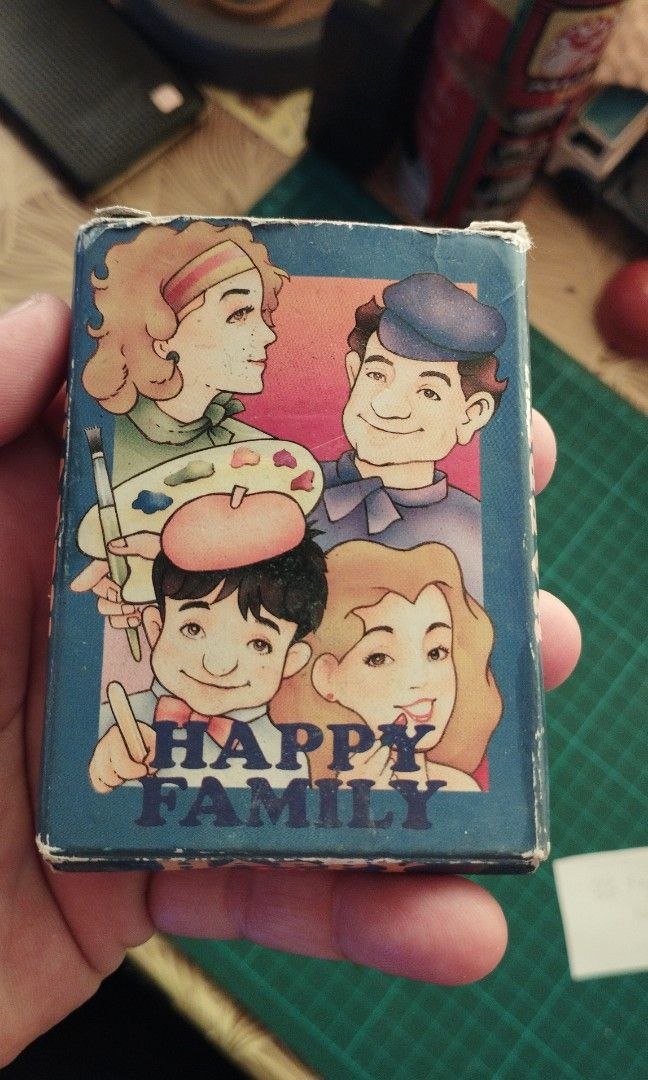 HAPPY FAMILY CARD GAME, Hobbies & Toys, Toys & Games on Carousell