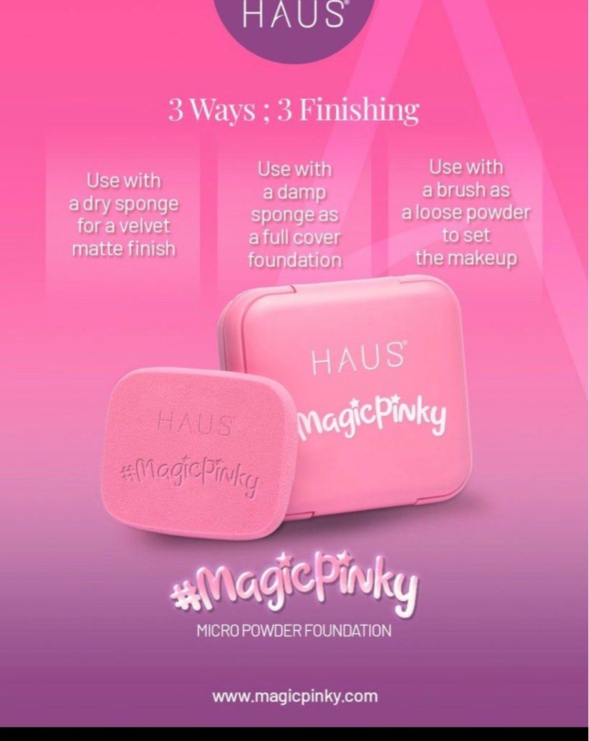 Haus Magic Pinky Viral, Beauty & Personal Care, Face, Makeup on Carousell