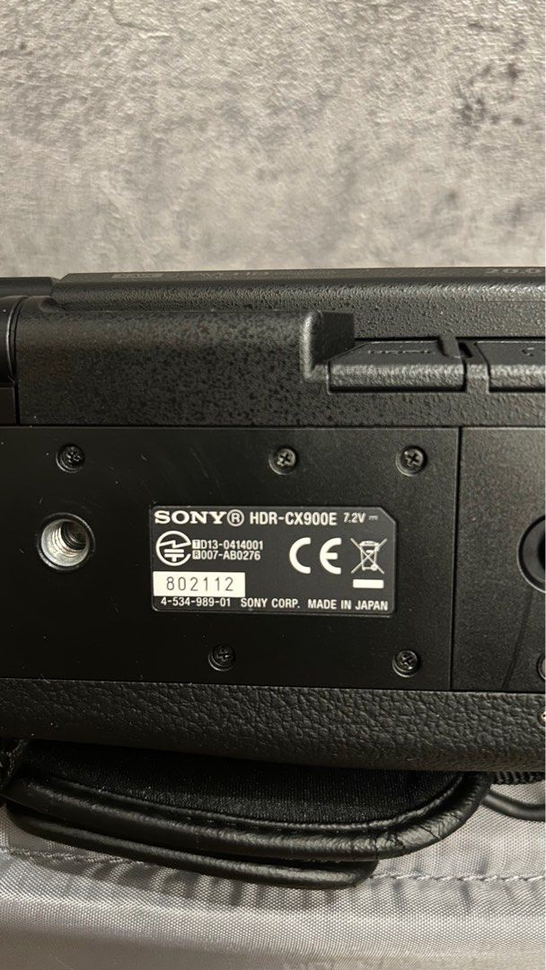 HDR-CX900 full HD sony camcorder, Photography, Video Cameras on Carousell