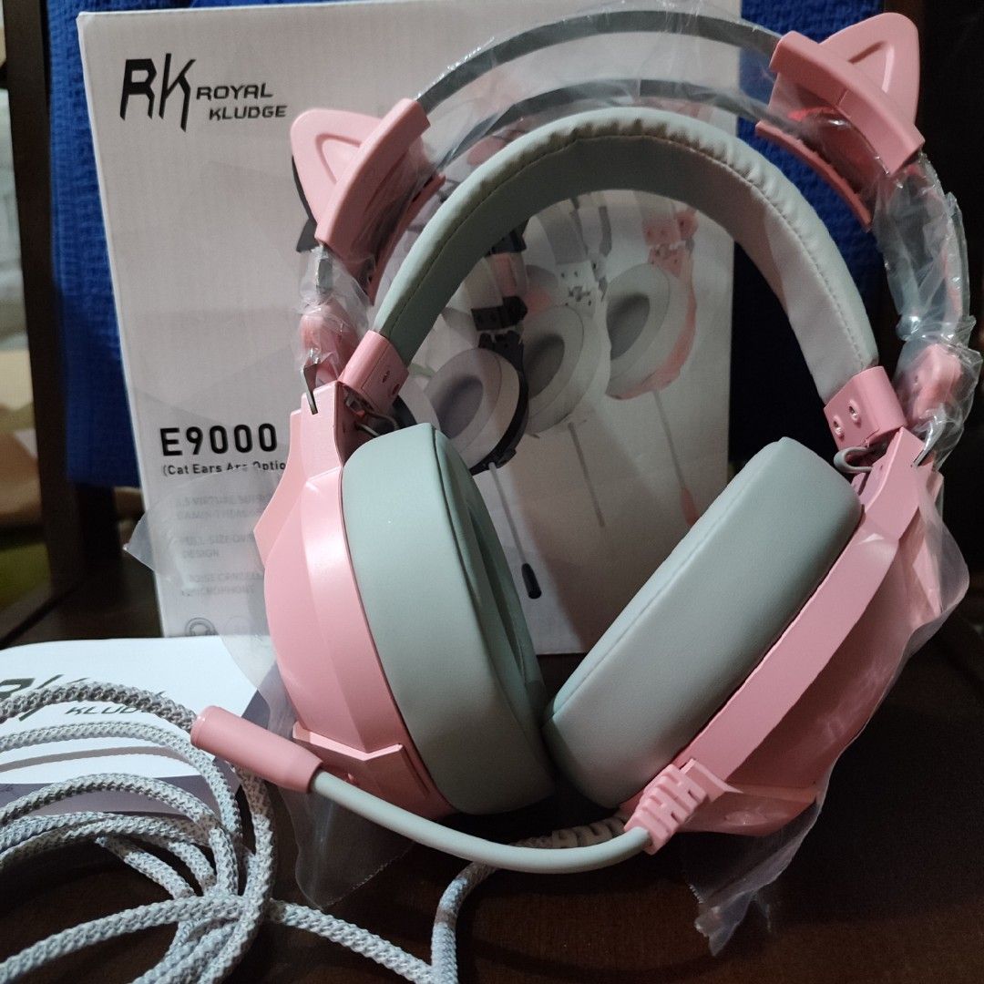 Headphones (Royal Kludge E9000), Audio, Headphones & Headsets on Carousell