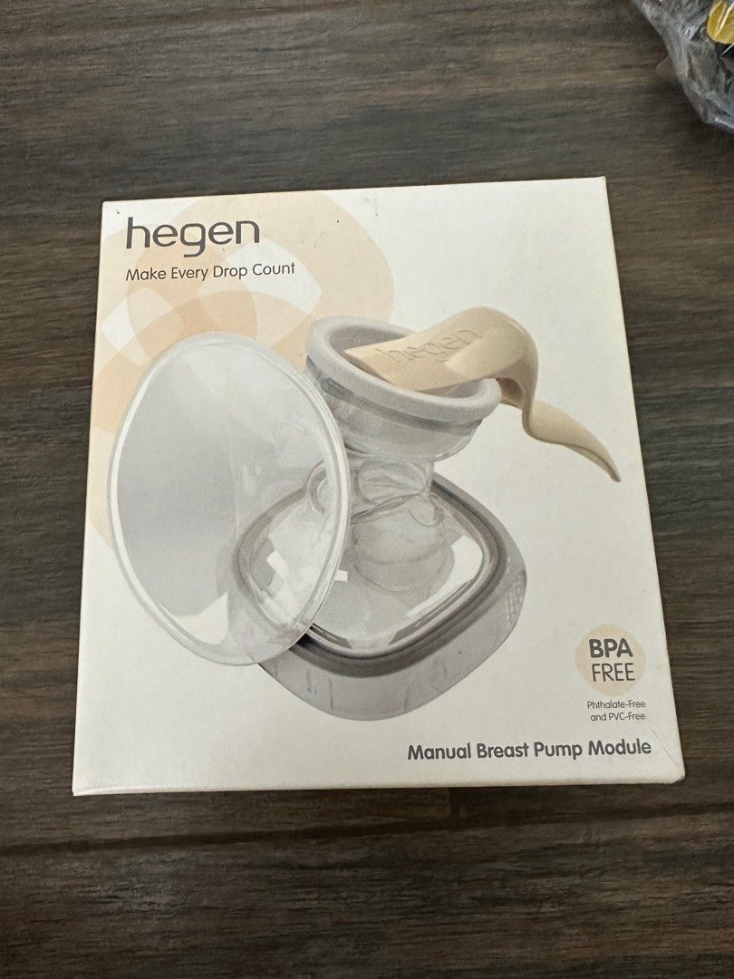 Hegen Breastpump duo pump set with box, Babies & Kids, Nursing ...