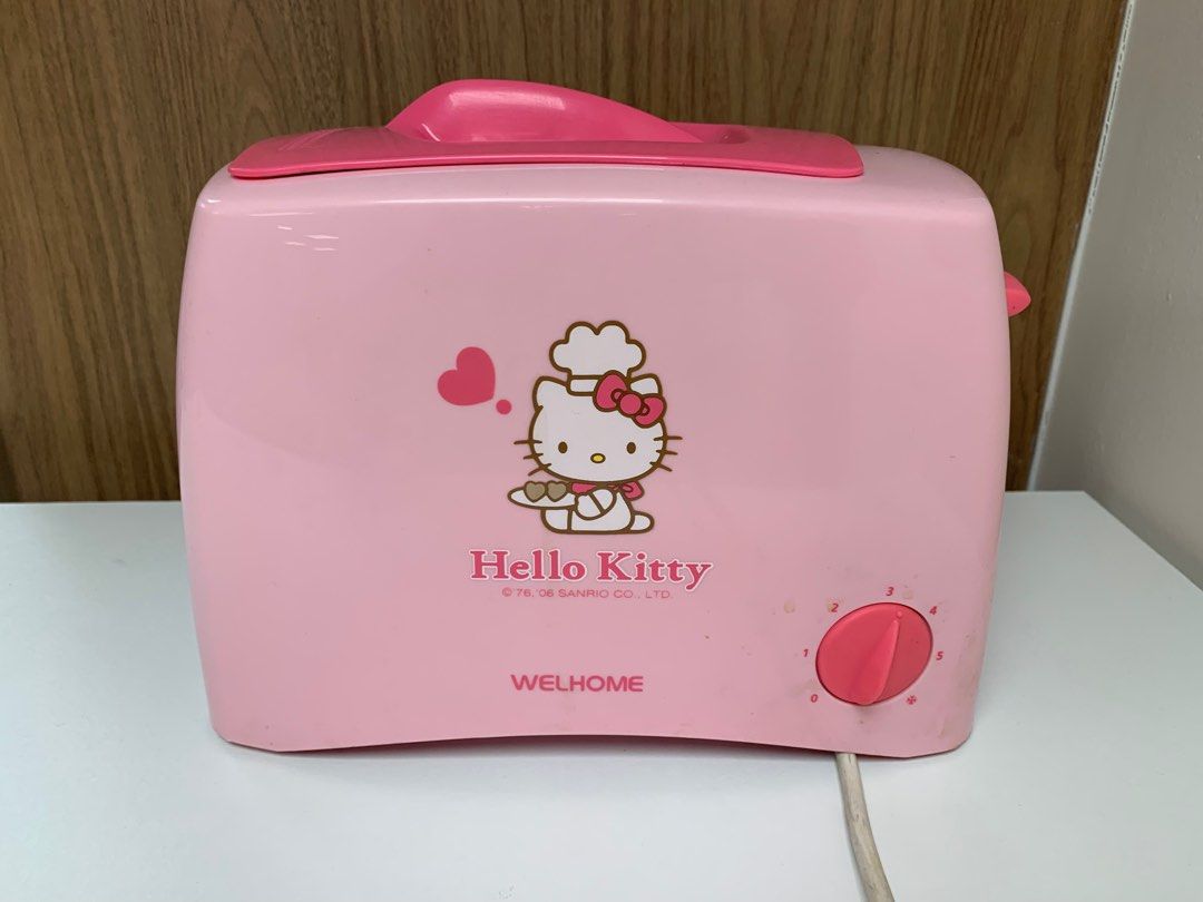 Hello kitty toaster, Furniture & Home Living, Kitchenware & Tableware ...