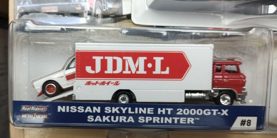 hotwheels 1:64 Team Transporter Set '72 Datsun 510 Fleet Flyer + Nissan ...