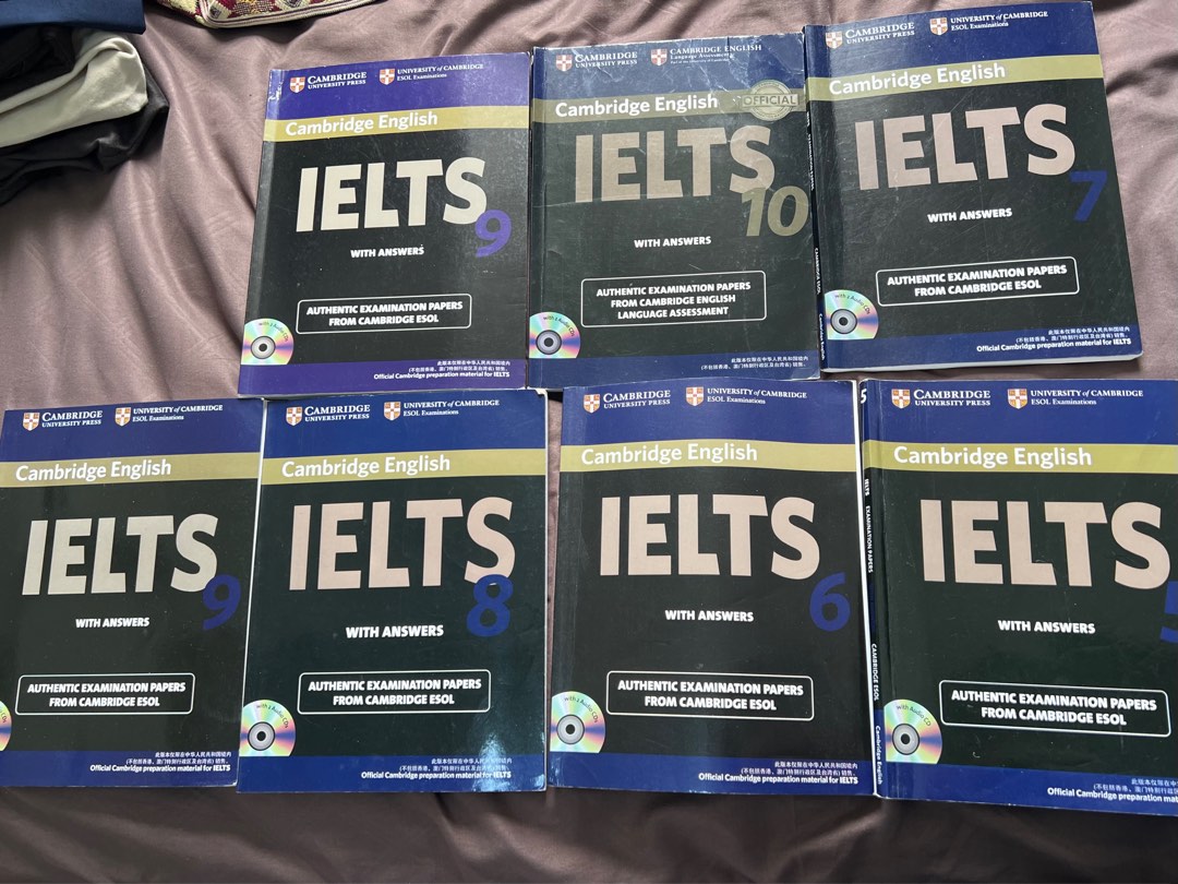 IELTS Books, Hobbies & Toys, Books & Magazines, Textbooks on Carousell