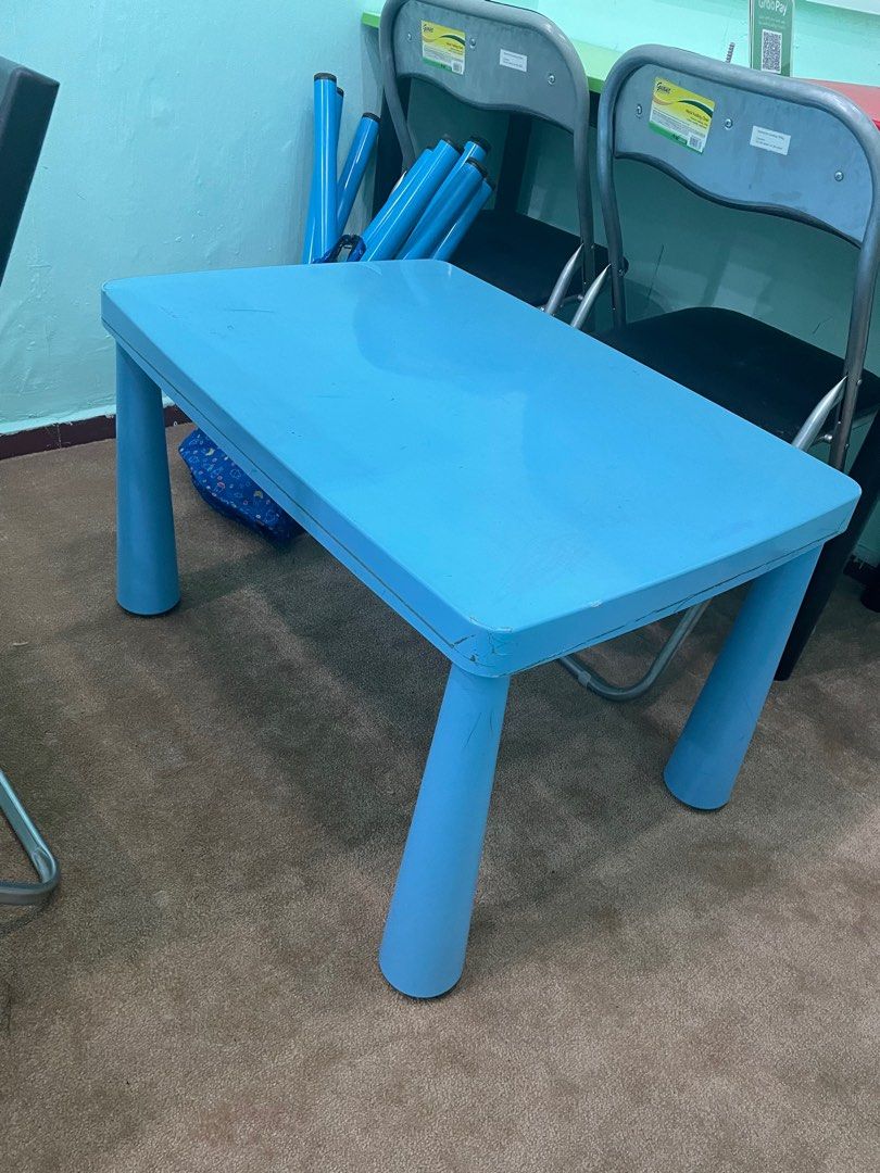 IKEA kids Mammut Table, Furniture & Home Living, Furniture, Other Home ...