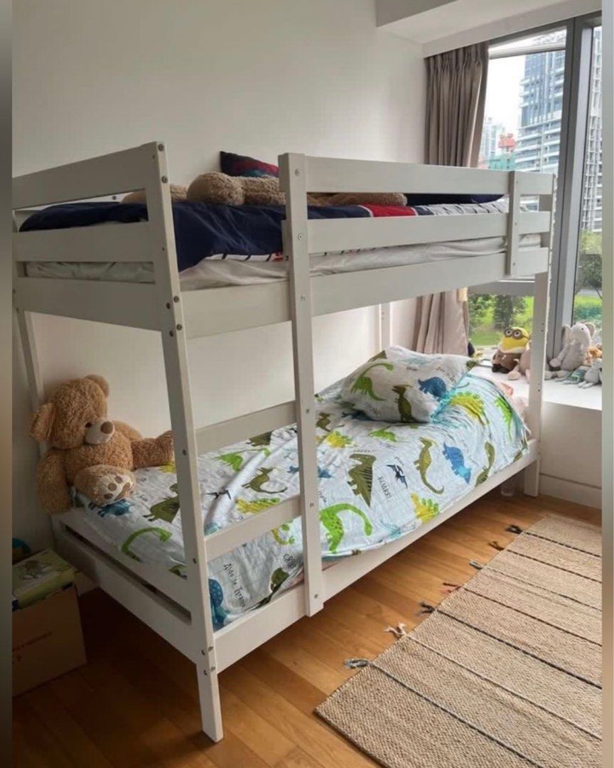 IKEA Mydal Bunk Bed, Furniture & Home Living, Furniture, Bed Frames ...
