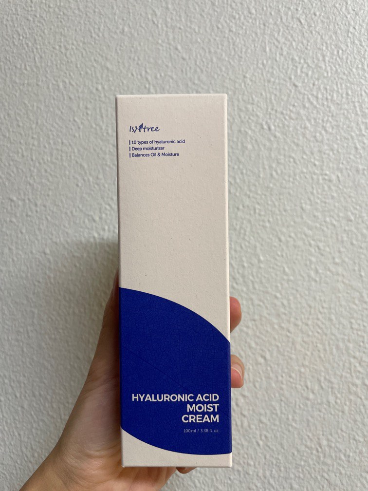 Isntree Moist Cream Hyaluronic Acid Moisturiser, Beauty & Personal Care ...