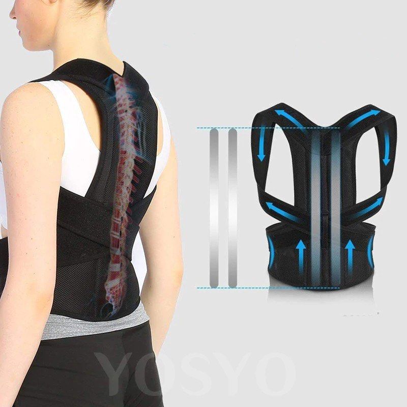 Japanese orthopedic back support corrector posture, Health & Nutrition ...