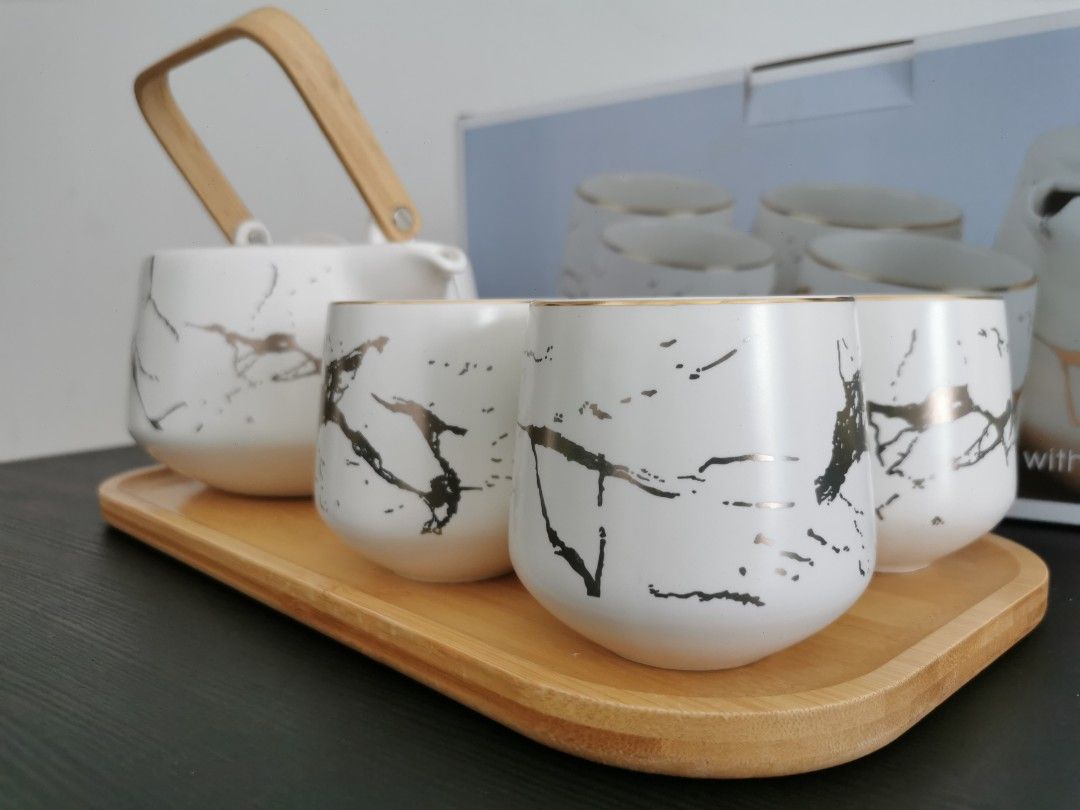 Japanese Zen Tea Set, Furniture & Home Living, Kitchenware & Tableware ...