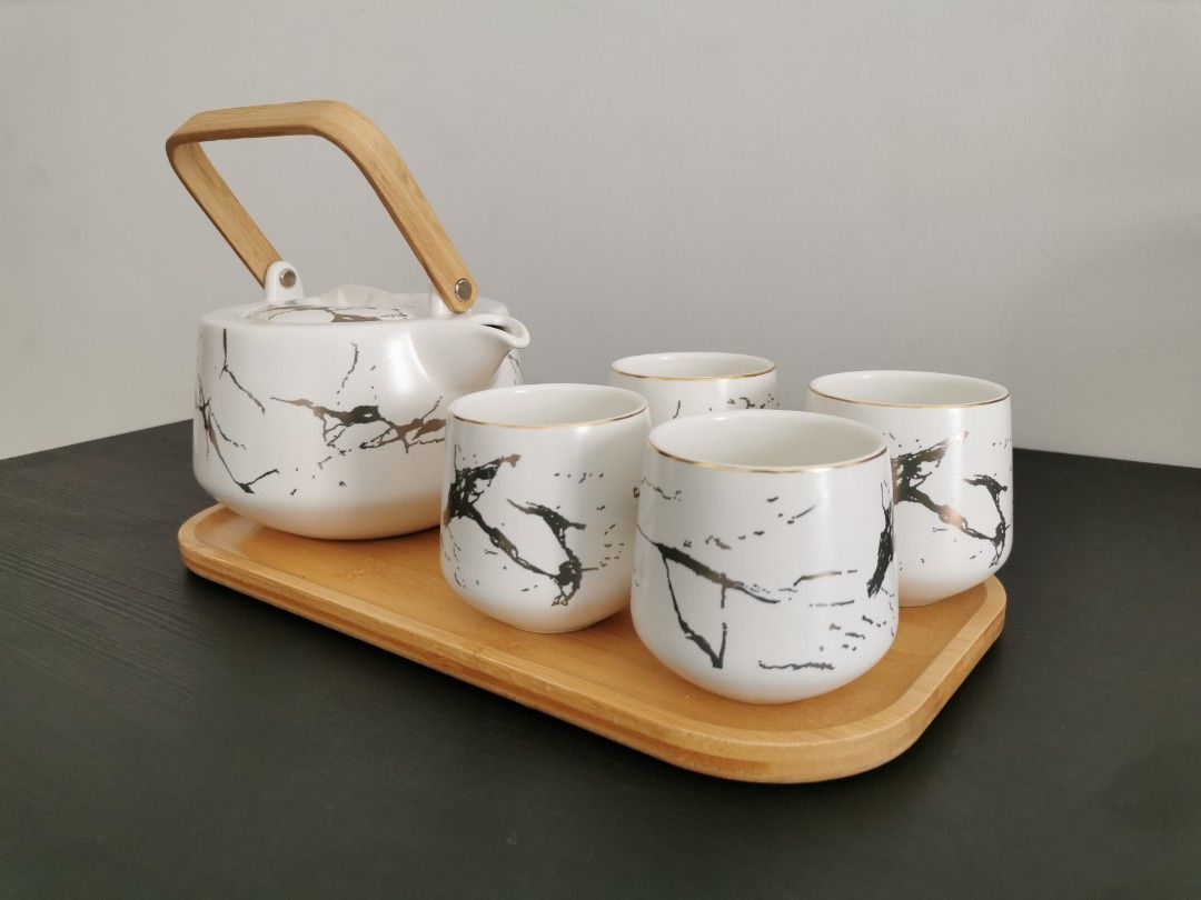 Japanese Zen Tea Set, Furniture & Home Living, Kitchenware & Tableware ...