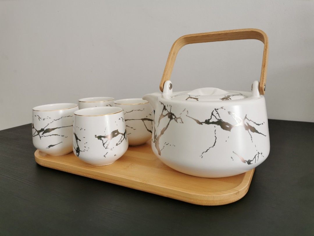 Japanese Zen Tea Set, Furniture & Home Living, Kitchenware & Tableware ...