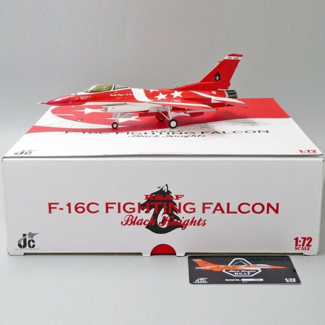 JC WINGS REPUBLIC OF SINGAPORE AIR FORCE RSAF LOCKHEED MARTIN F-16C ...