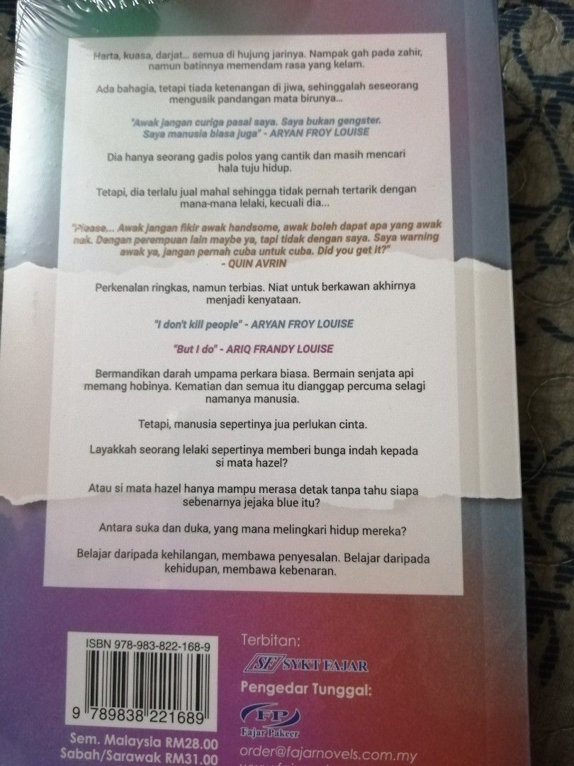 Jejaka Blue & Gadis Hazel (ariaseva), Hobbies & Toys, Books & Magazines ...