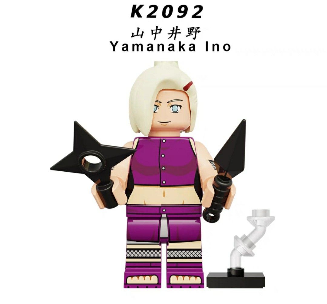 KDL 812 2085-2092 Naruto Minifigures (3rd party Lego compatible ...