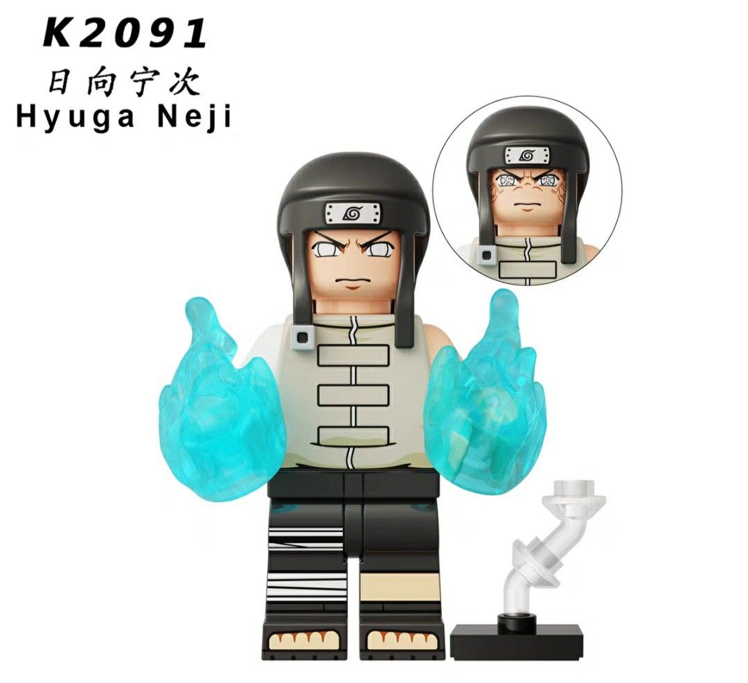 KDL 812 2085-2092 Naruto Minifigures (3rd party Lego compatible ...