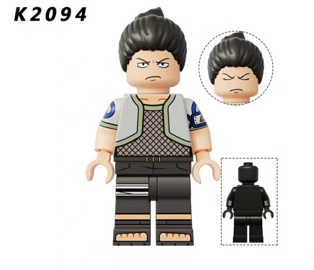 KDL 813 2093-2100 Naruto Minifigures (3rd party Lego compatible ...
