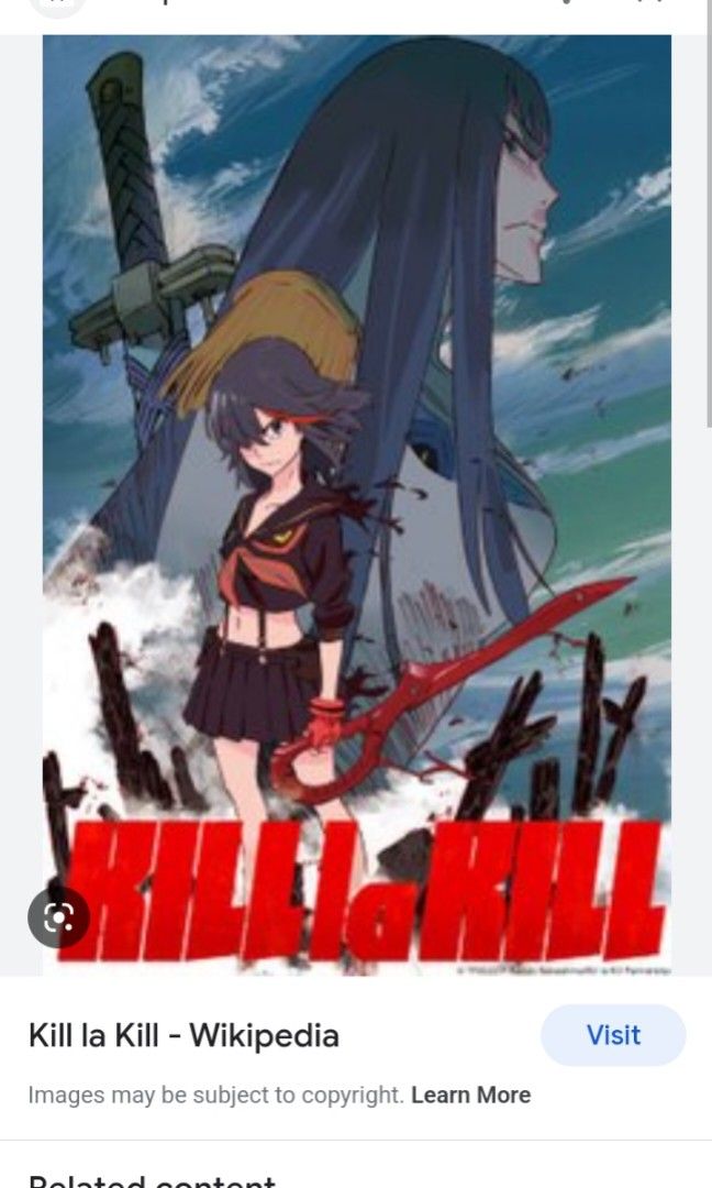 Kill la kill weapons, Hobbies & Toys, Toys & Games on Carousell