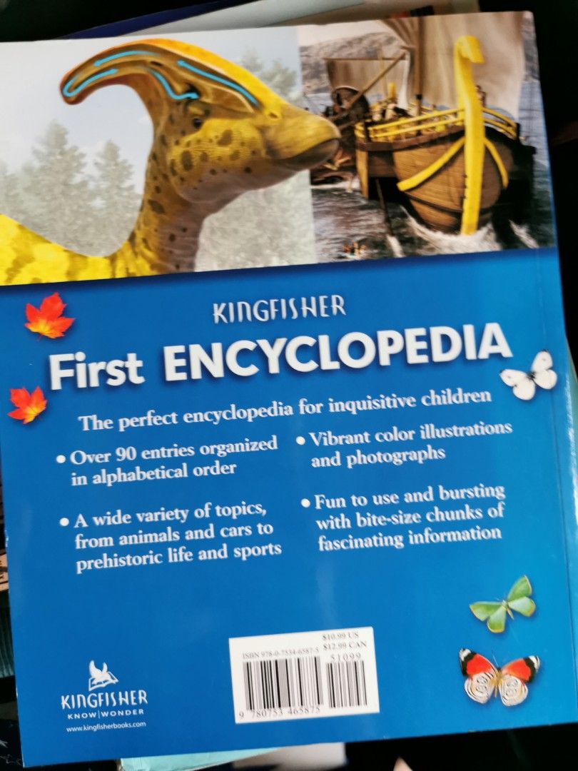 Kingfisher First Encyclopedia, Hobbies & Toys, Books & Magazines ...
