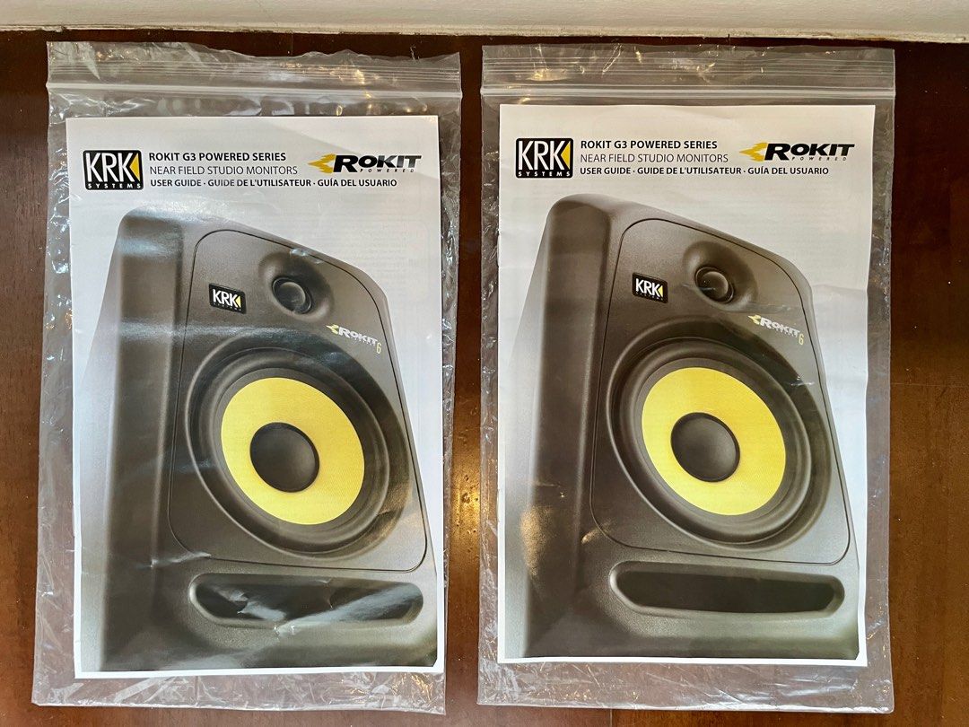KRK Rokit 4 Pair, Audio, Soundbars, Speakers & Amplifiers on Carousell