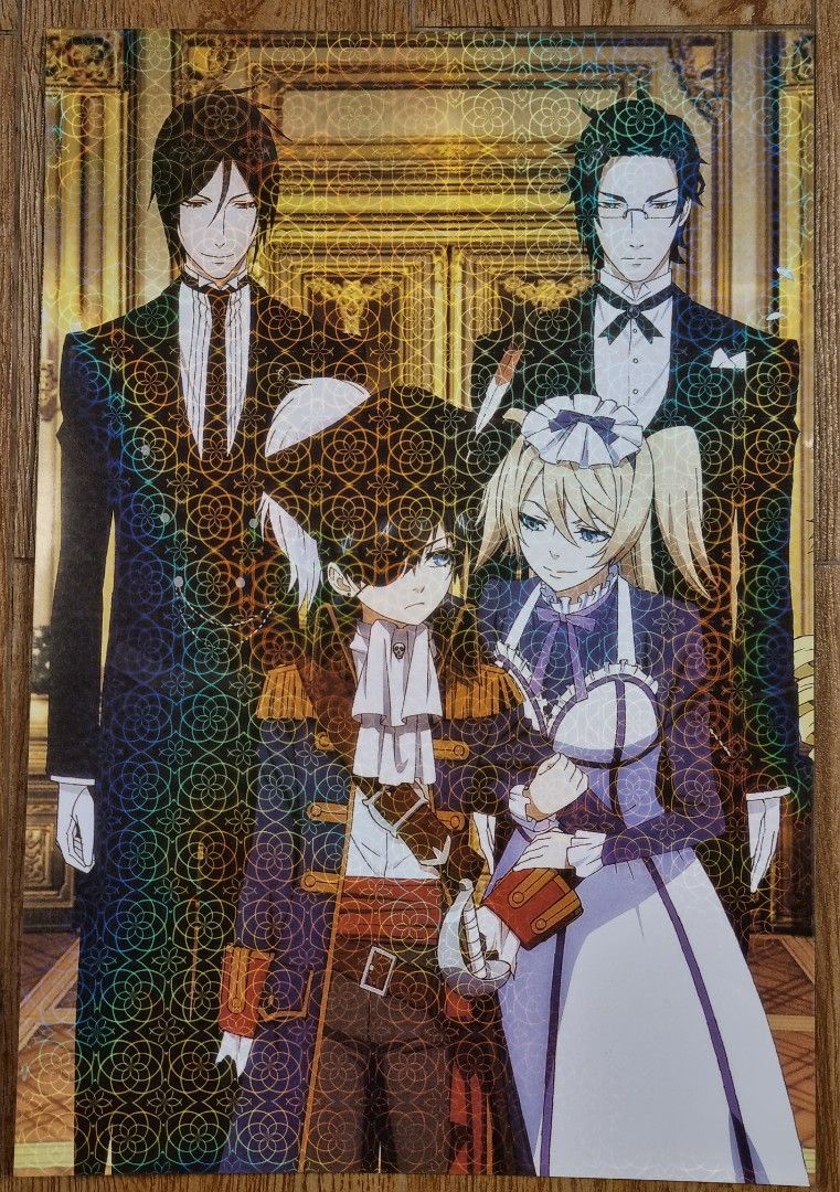 Kuroshitsuji Black Butler Poster Set, Hobbies & Toys, Memorabilia ...
