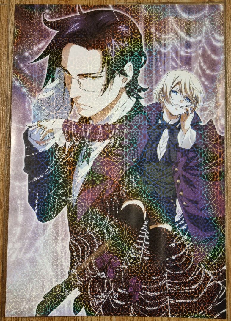 Kuroshitsuji Black Butler Poster Set, Hobbies & Toys, Memorabilia ...