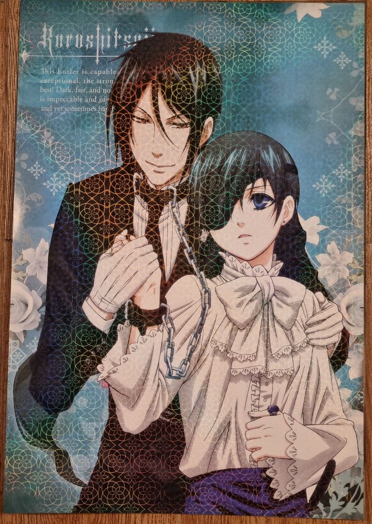 Kuroshitsuji Black Butler Poster Set, Hobbies & Toys, Memorabilia ...