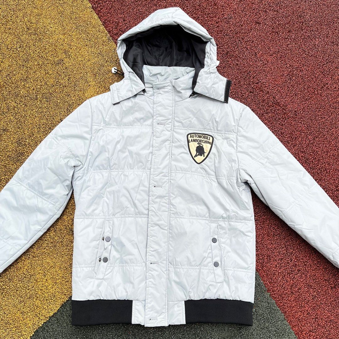 Lamborghini Puffer Winter Jacket, Men's Fashion, Coats, Jackets and ...