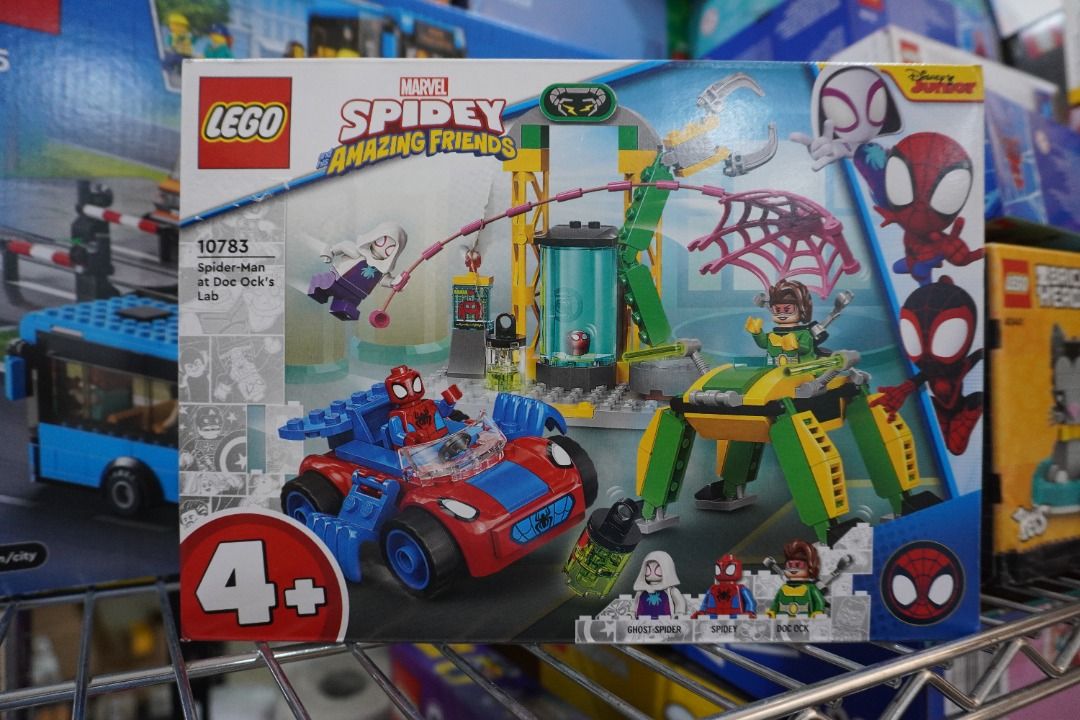 LEGO 10783 Spider-Man at Doc Ock's Lab, Hobbies & Toys, Toys & Games on ...